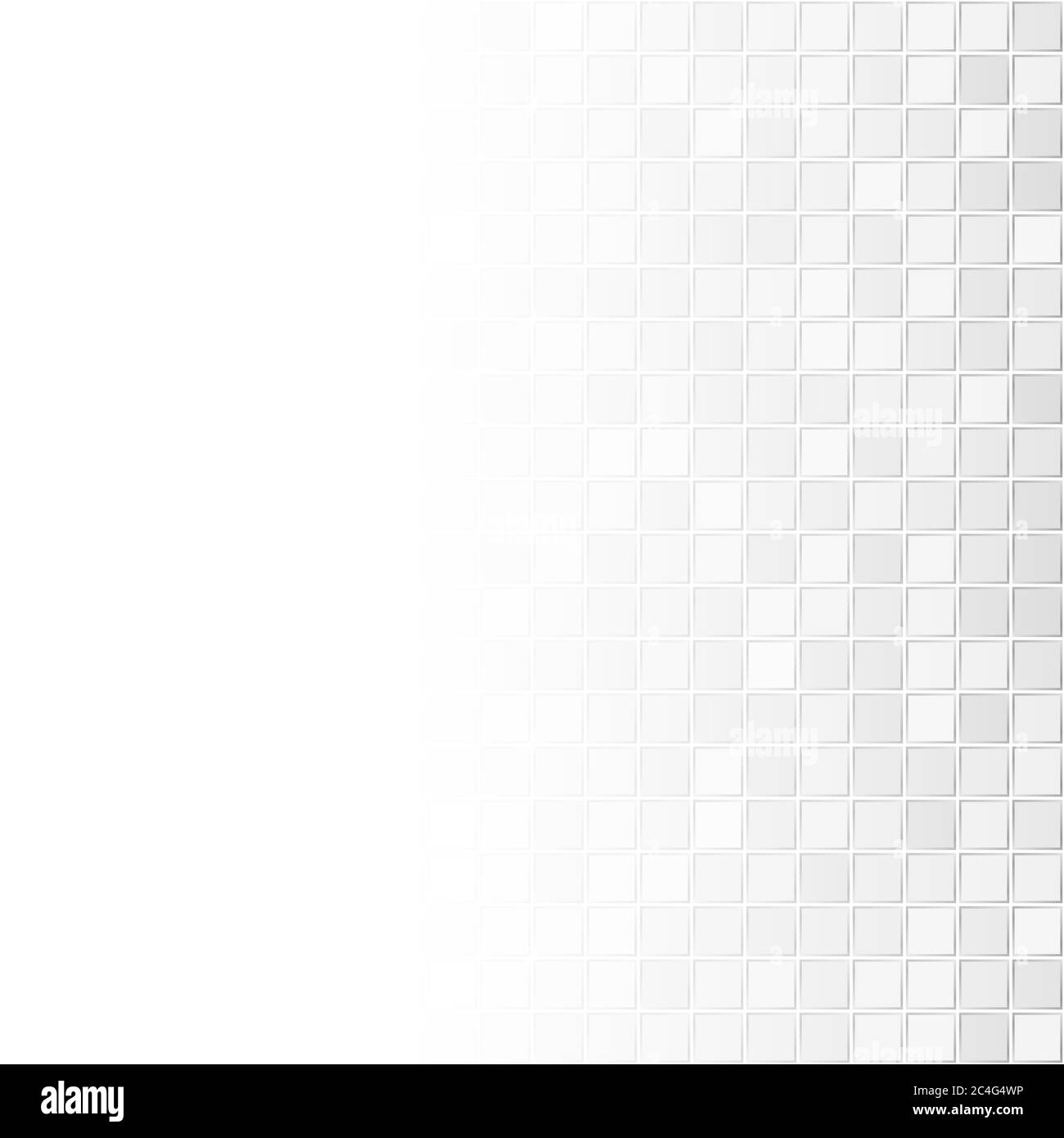 Abstract background of small squares in gray colors with horizontal ...