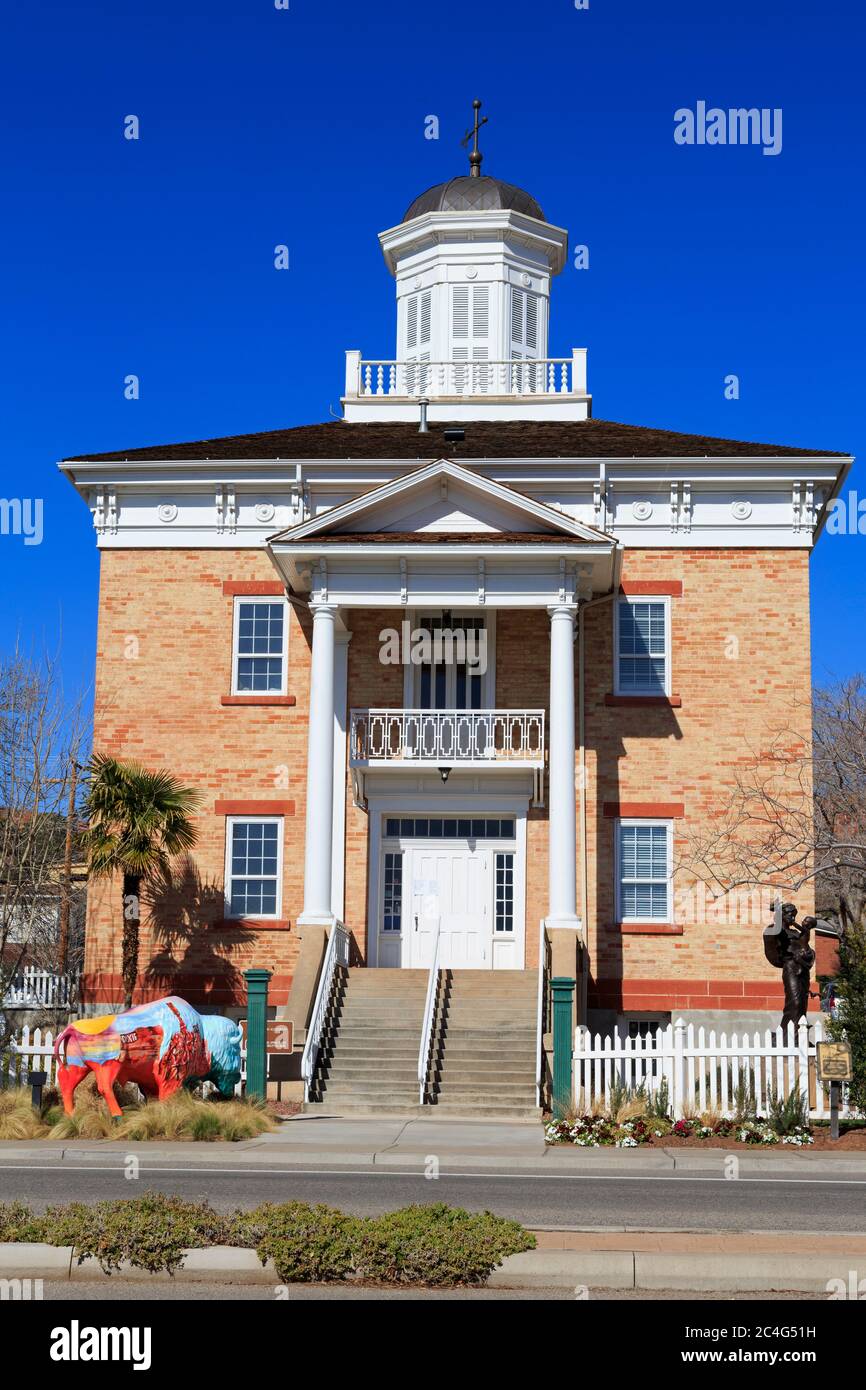 Historic Pioneer Courthouse, St. George, Utah, USA Stock Photo - Alamy