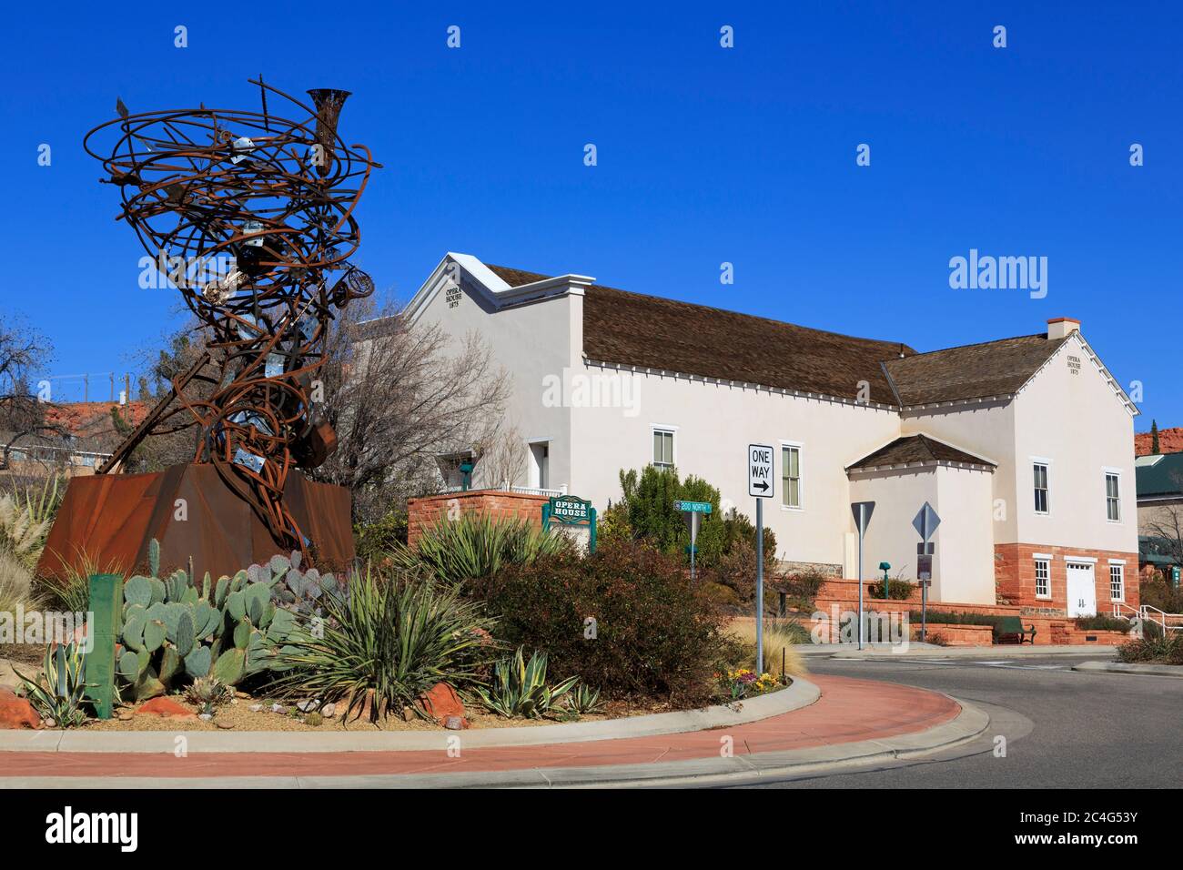 Opera House, St. George, Utah, USA Stock Photo - Alamy