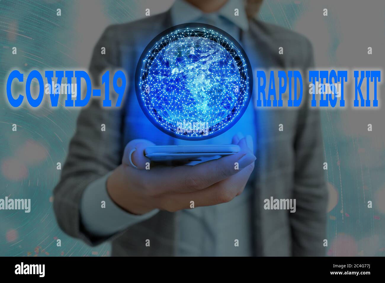 Text sign showing Rapid Test Kit. Business photo showcasing Emergency ...