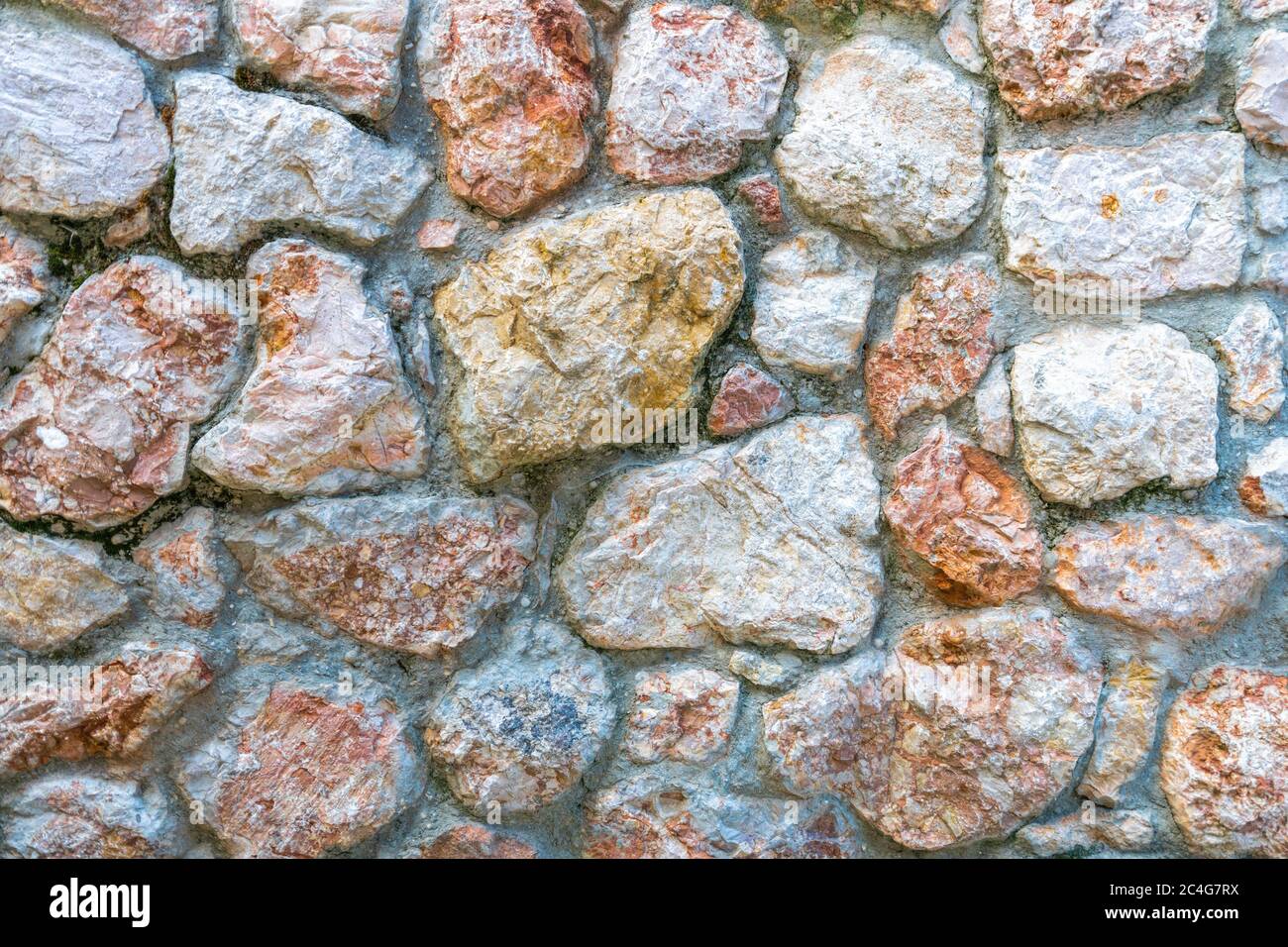 Pink marble stone wall texture background. Closeup surface grunge ...