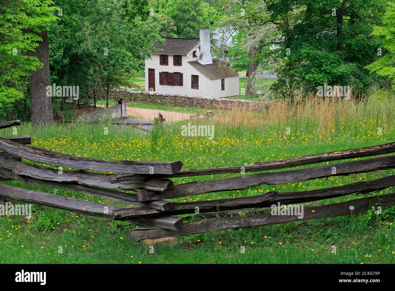Innis House, Fredericksburg National Cemetery, Fredericksburg, Virginia ...