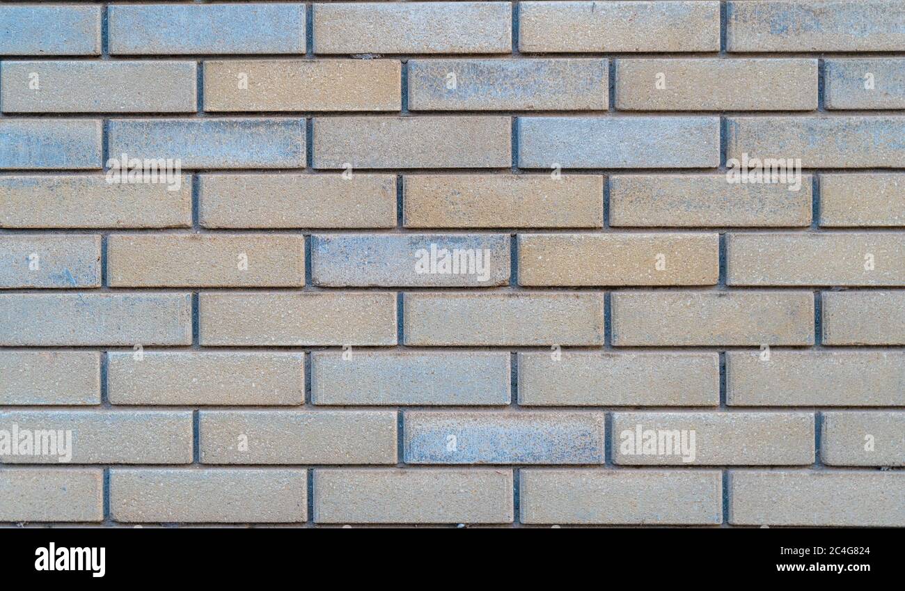 Beige-brown grunge brick wall texture or old surface pattern for ...