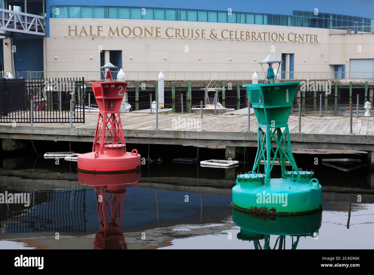 Half Moone Cruise & Celebration Center, Norfolk, Virginia, USA Stock ...