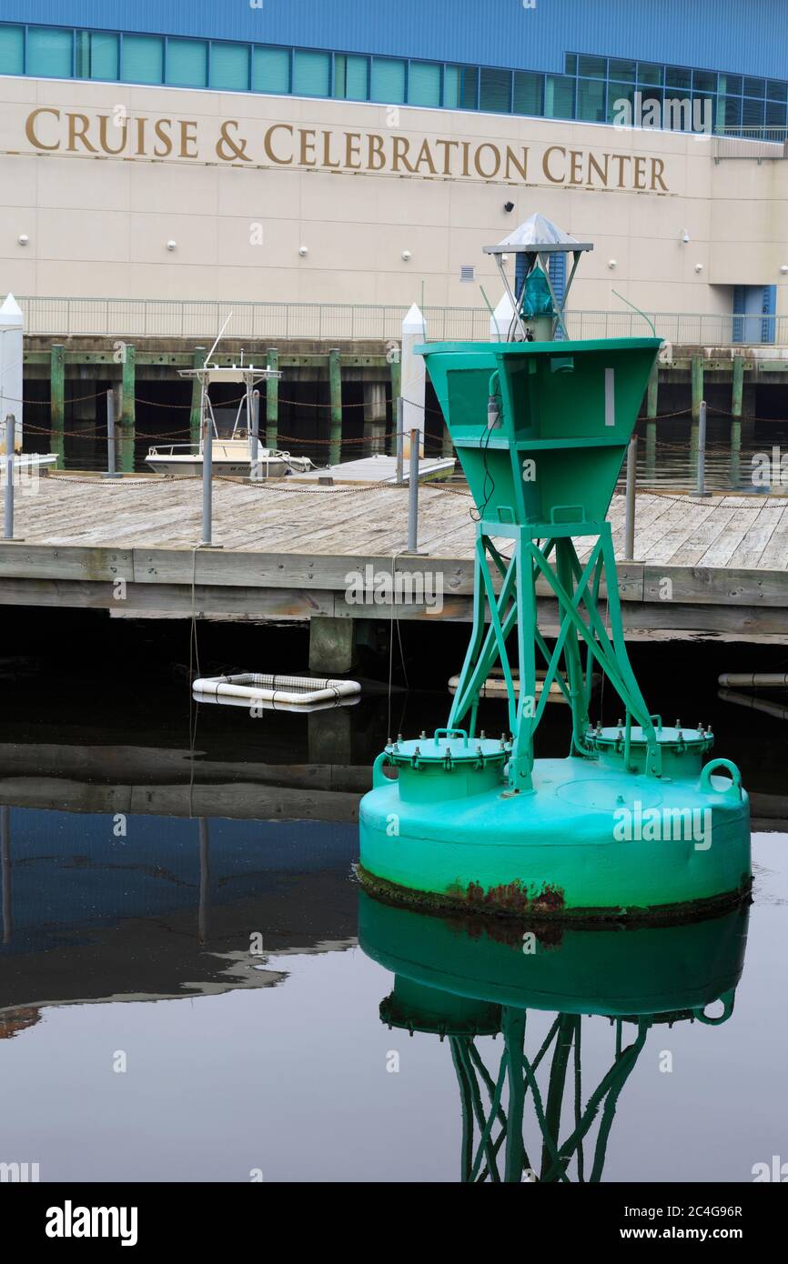 Half Moone Cruise & Celebration Center, Norfolk, Virginia, USA Stock ...