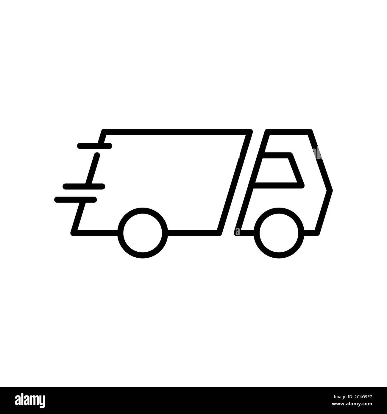 Van template Black and White Stock Photos & Images - Alamy