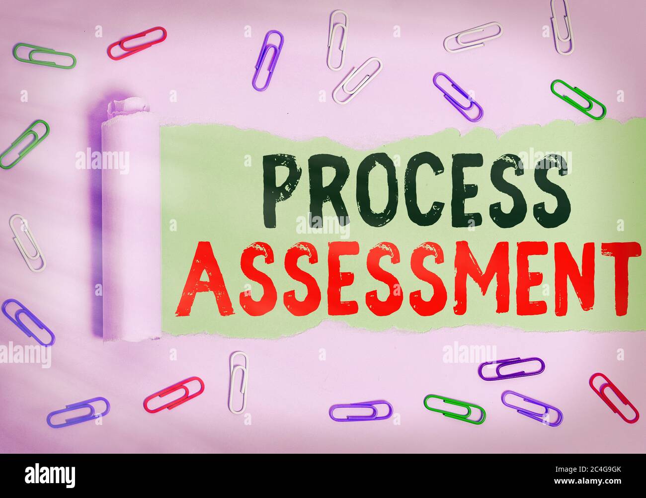 Text sign showing Process Assessment. Business photo showcasing ...
