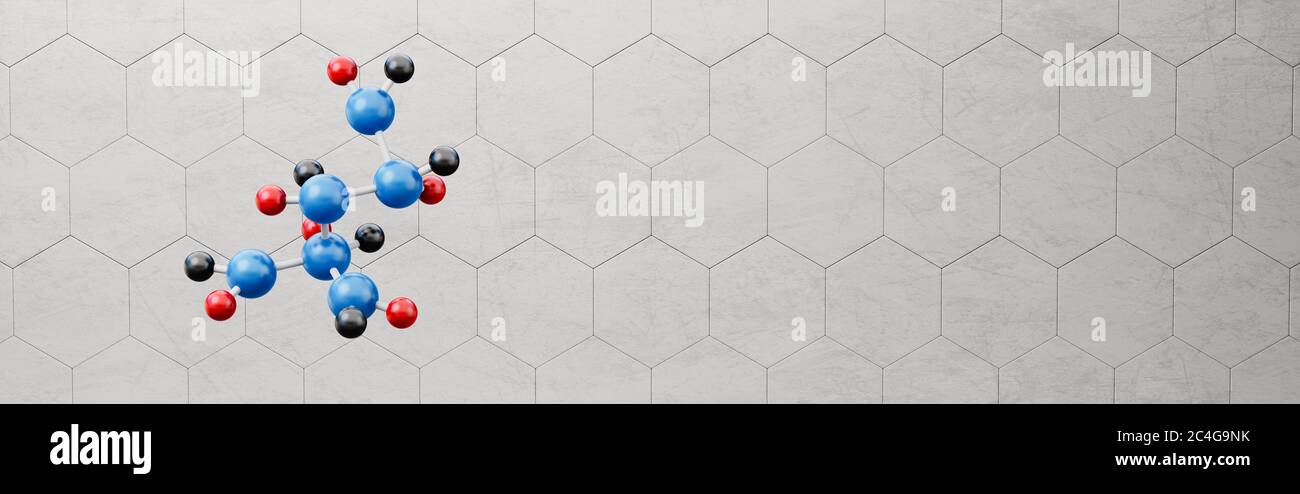 Gray red blue molecule hi-res stock photography and images - Alamy
