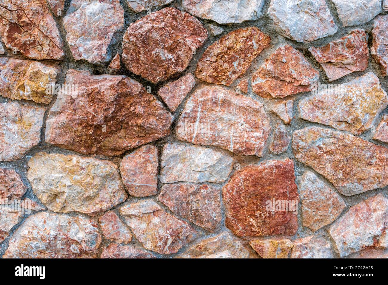 Pink marble stone wall texture background. Closeup surface grunge ...