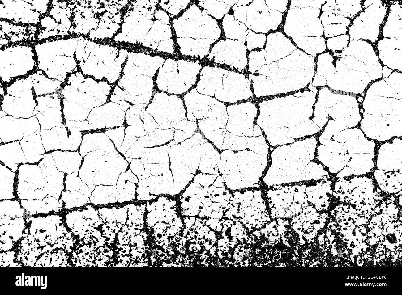 crack ground for abstract background on white background Stock Photo ...