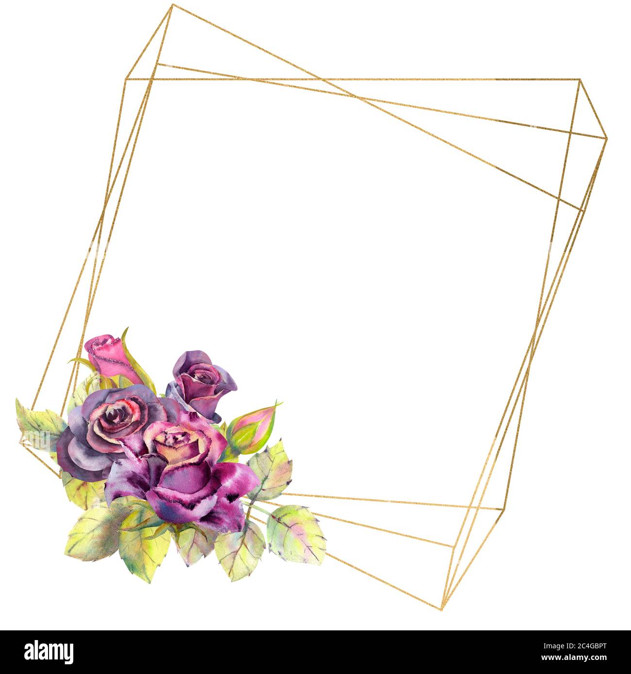 Wedding invitation in dark Cut Out Stock Images & Pictures - Alamy