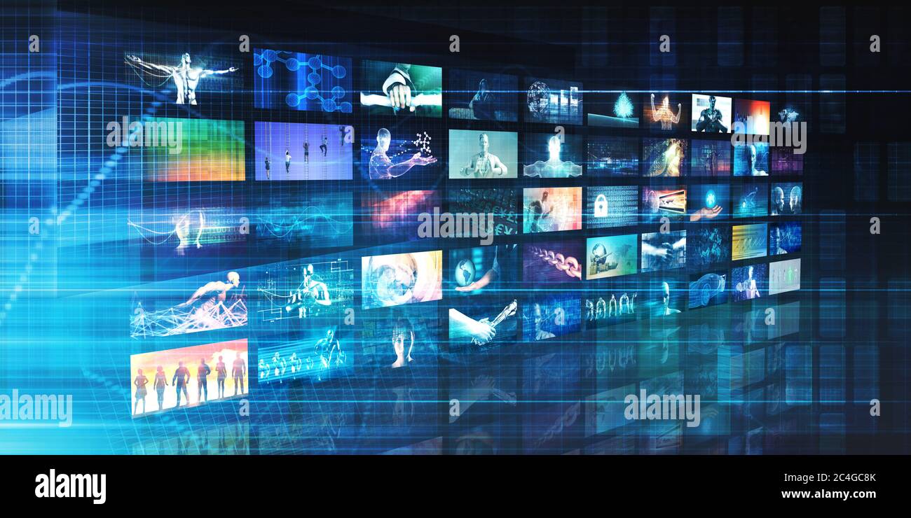 Tv technology trends hi-res stock photography and images - Alamy