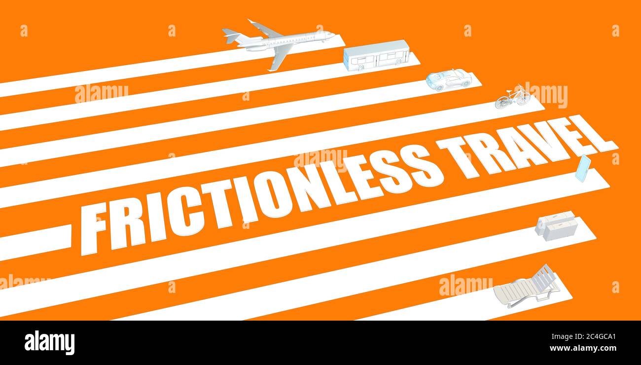 Frictionless Travel for Post Pandemic Recovery Concept Stock Photo - Alamy