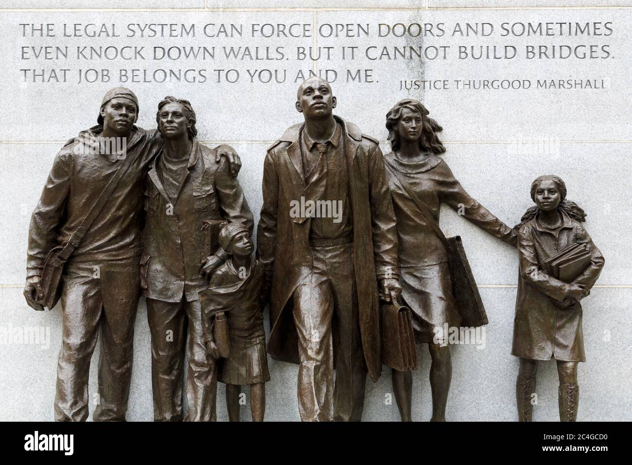 Civil Rights Memorial, State Capitol, Richmond, Virginia, USA Stock ...