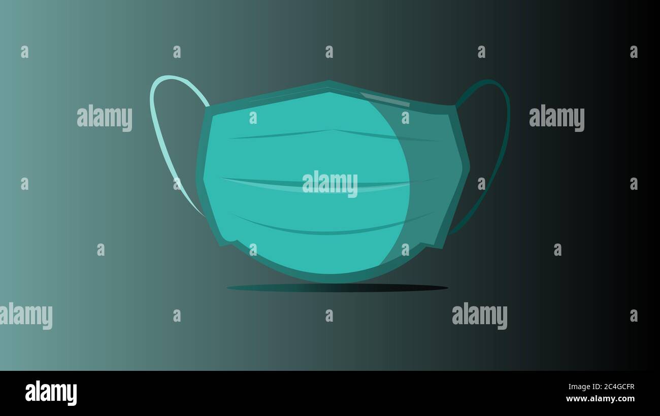 face mask sign vector. medical mask sign vector. surgical mask symbol ...