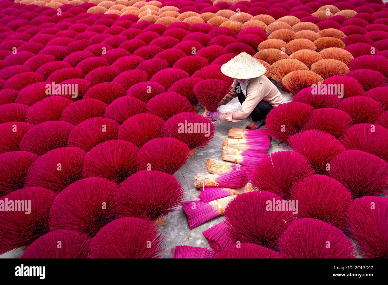 Incense Sticks Drying High Resolution Stock Photography and Images - Alamy