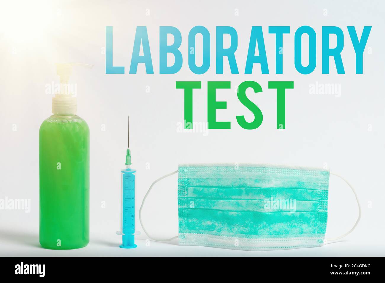 Conceptual hand writing showing Laboratory Test. Concept meaning ...