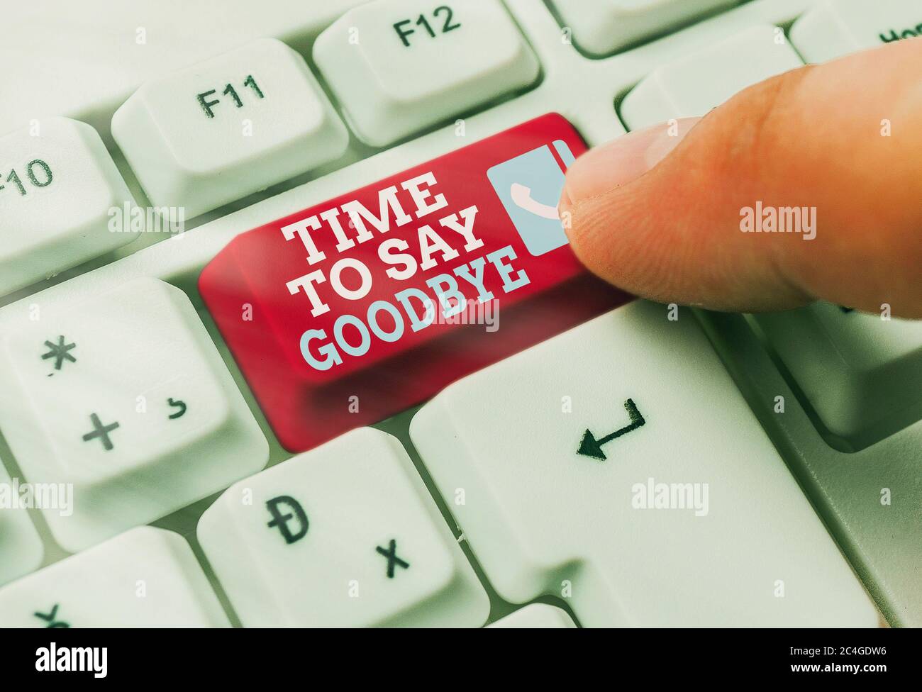 Leave_taking hi-res stock photography and images - Alamy