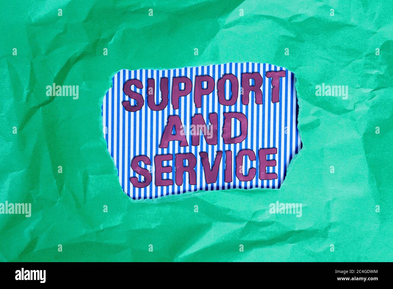 Conceptual hand writing showing Support And Service. Concept meaning ...