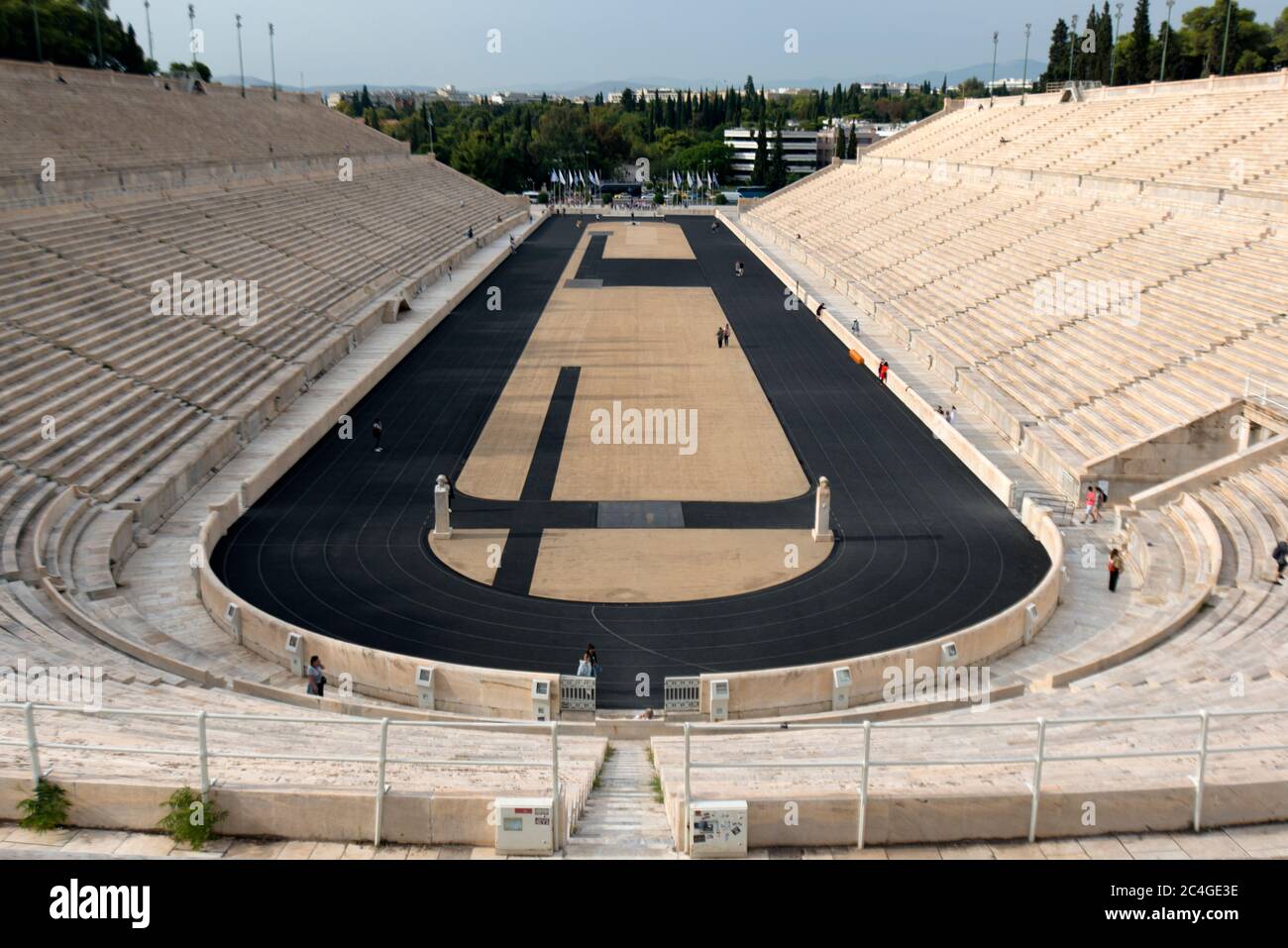 Athletics stadium top view hi-res stock photography and images - Alamy
