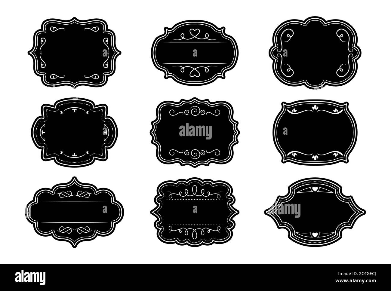 decorative vector frames