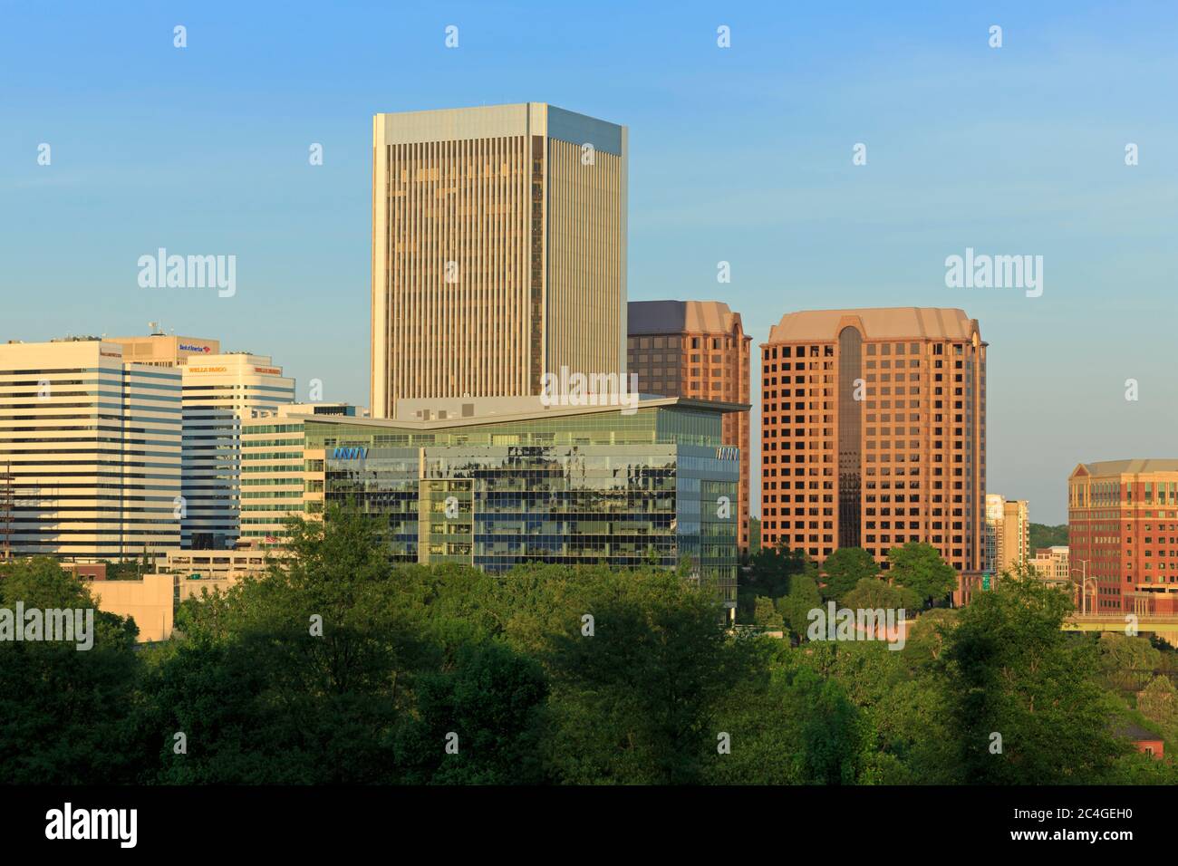 Richmond skyline, Virginia, USA Stock Photo - Alamy