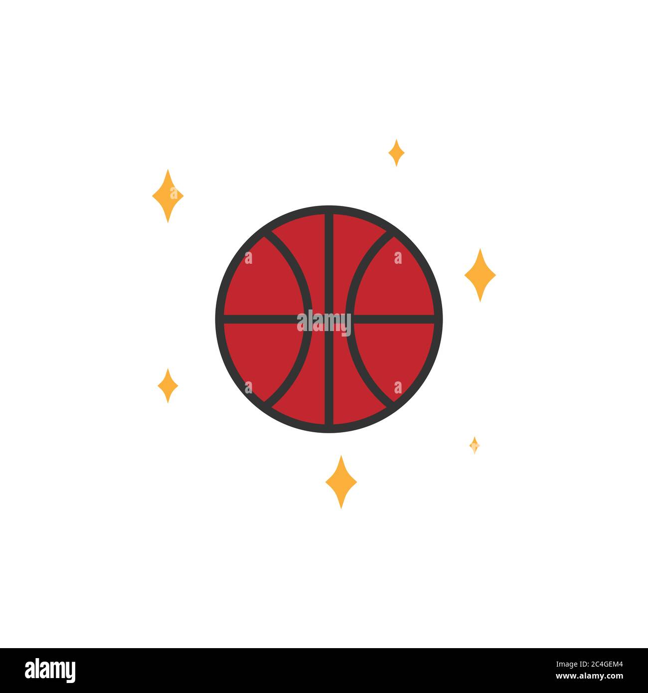 basketball vector design template illustration Stock Vector Image & Art ...