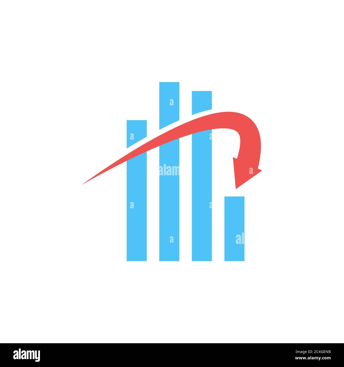 statistics vector design template illustration Stock Vector Image & Art ...
