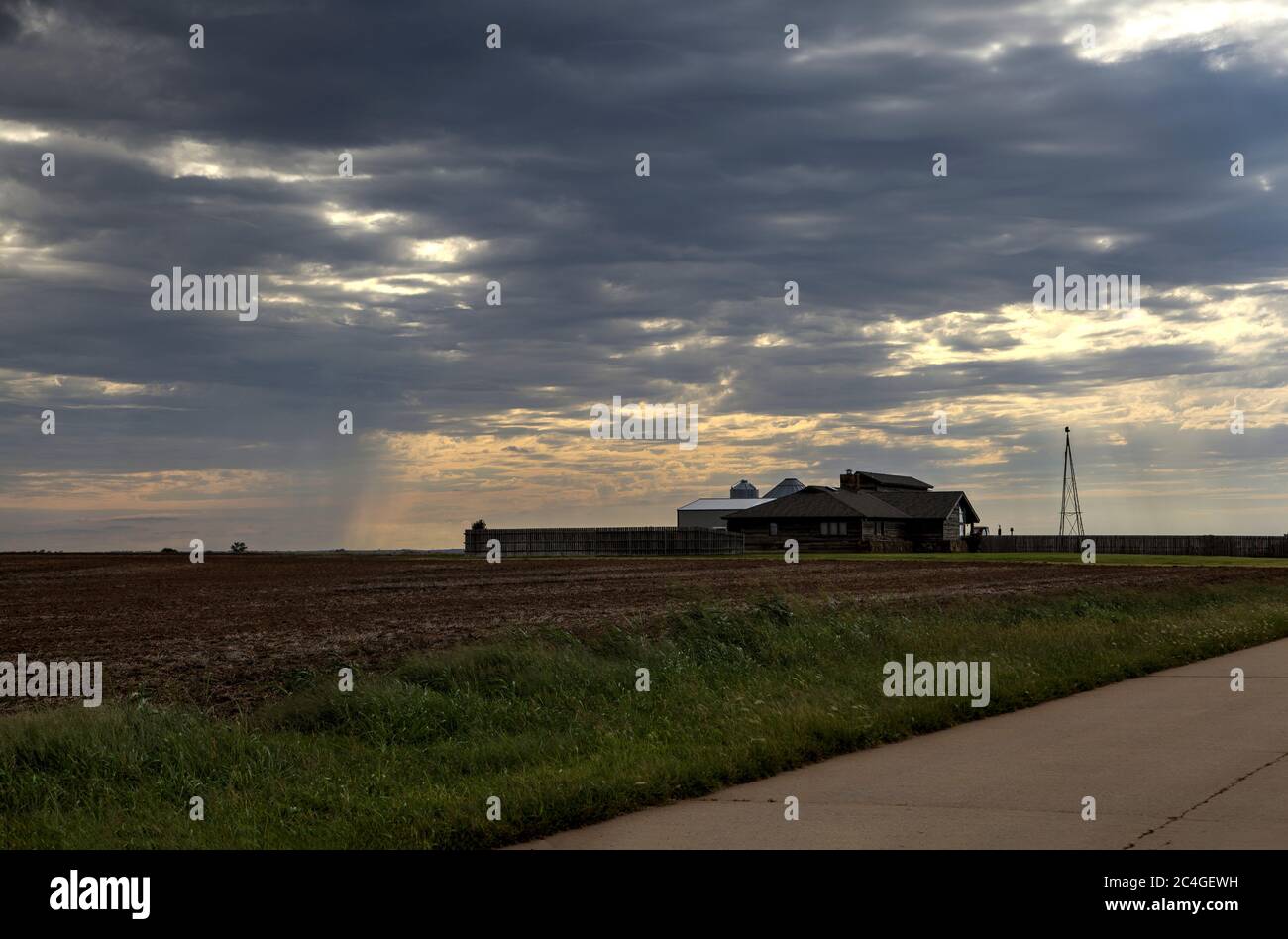 On Route 66 in rural Oklahoma Stock Photo - Alamy