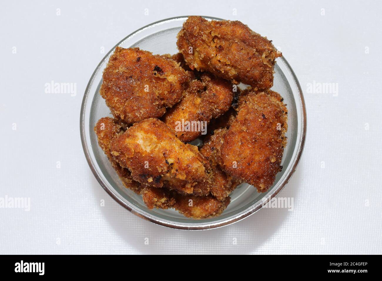 Crispy chicken popcorn hi-res stock photography and images - Alamy