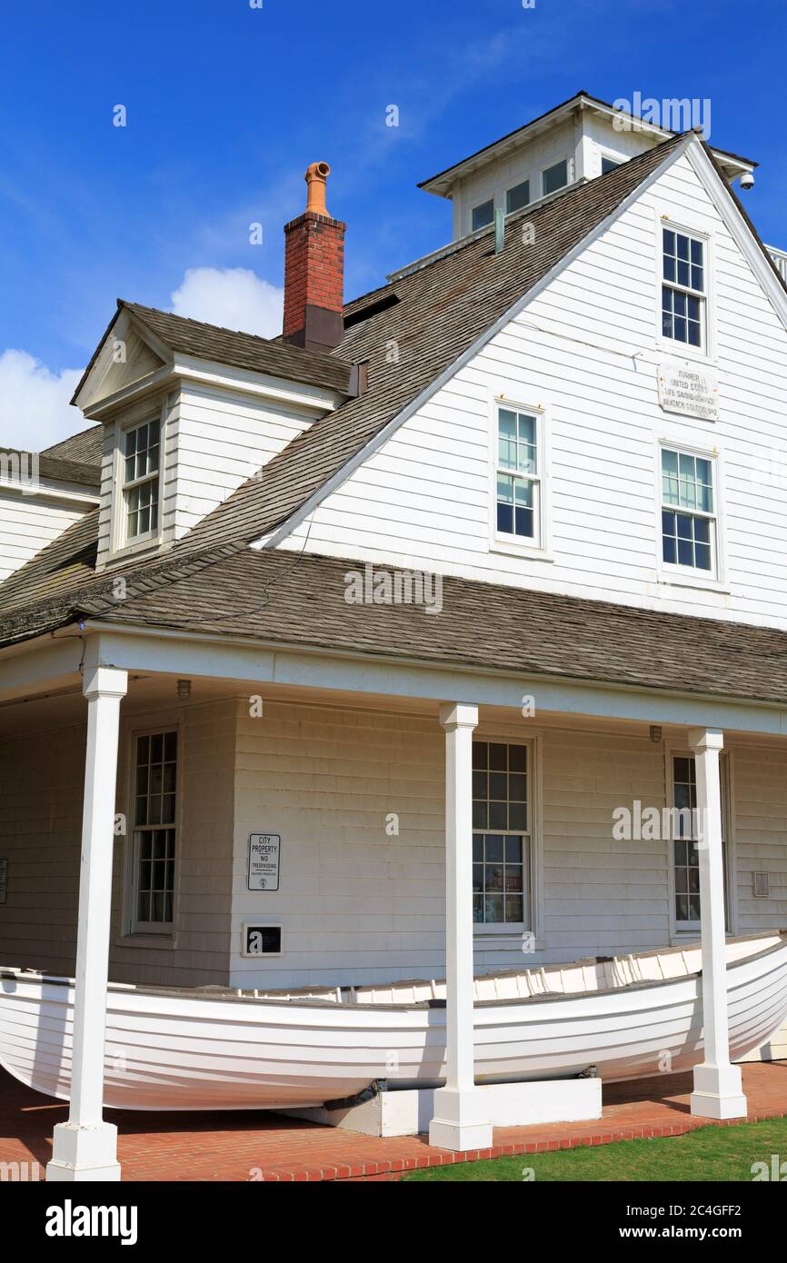 Old Coast Guard Station Museum, Virginia Beach, Virginia, USA Stock ...