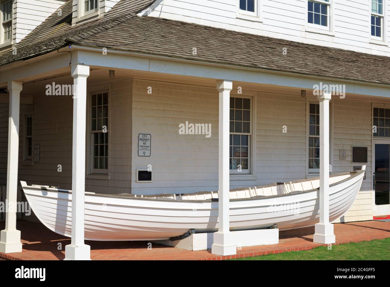 Old Coast Guard Station Museum, Virginia Beach, Virginia, USA Stock ...