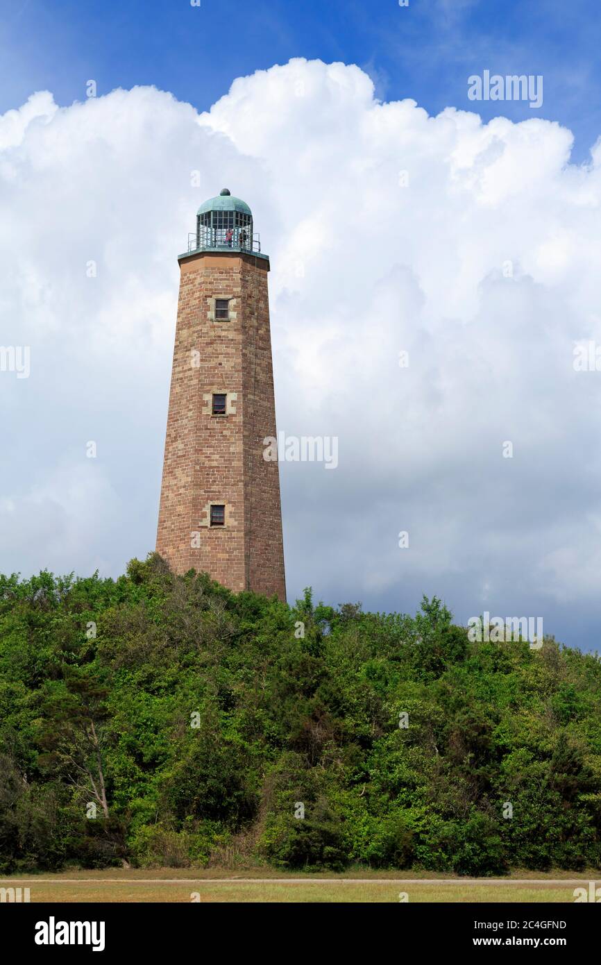 Old Cape Henry Lighthouse, Virginia Beach, Virginia, USA Stock Photo ...