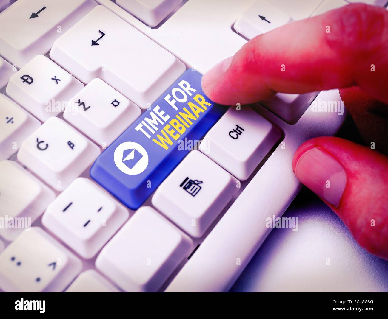 Handwriting text Time For Webinar. Conceptual photo elearning, web ...