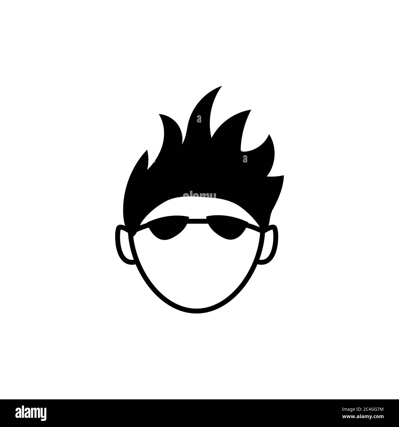 head boy vector design template illustration Stock Vector Image & Art ...