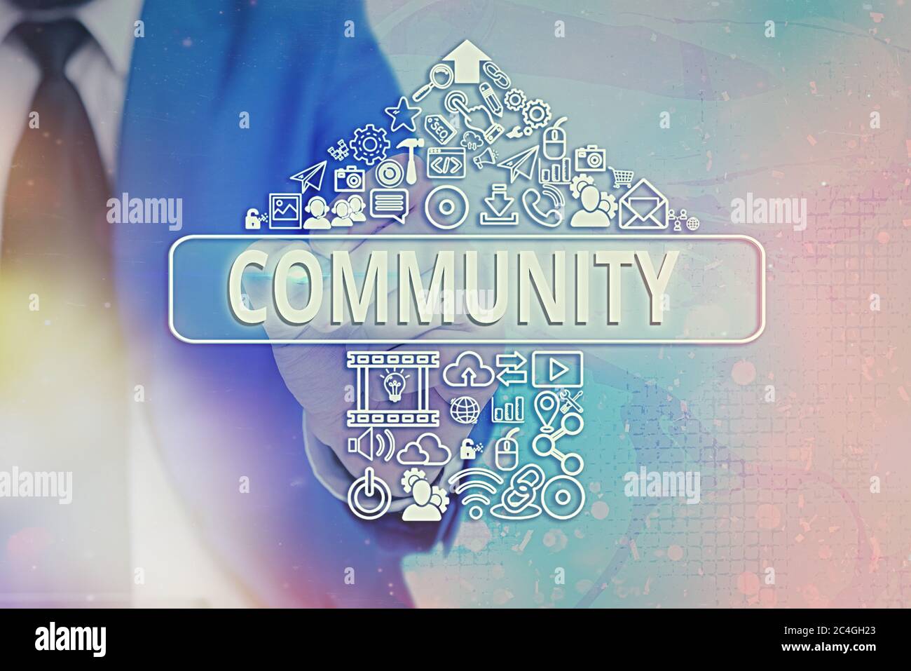 Handwriting Text Writing Community Conceptual Photo Group Of Showing With A Common