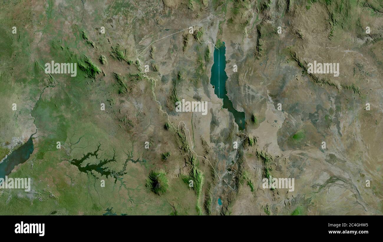 Turkana county map hi-res stock photography and images - Alamy