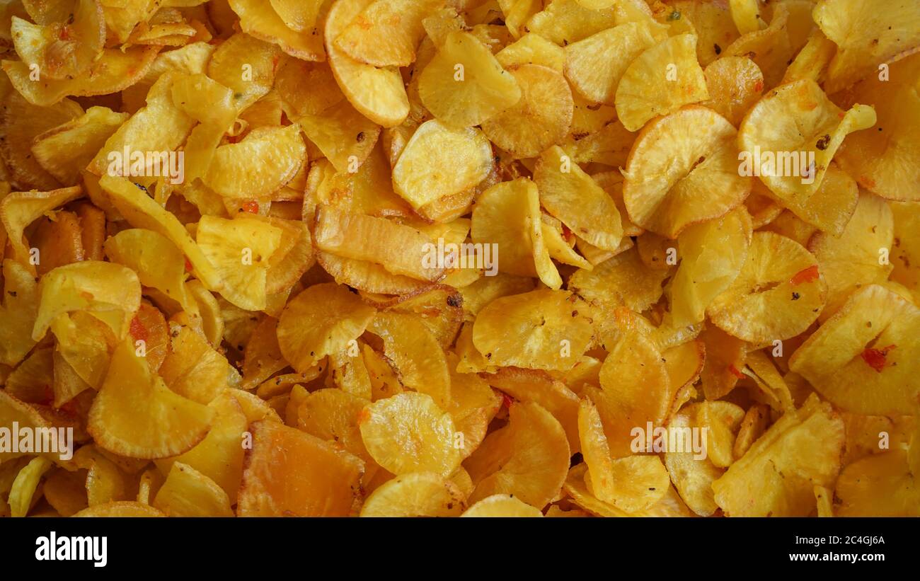 Spicy cassava chips hi-res stock photography and images - Alamy