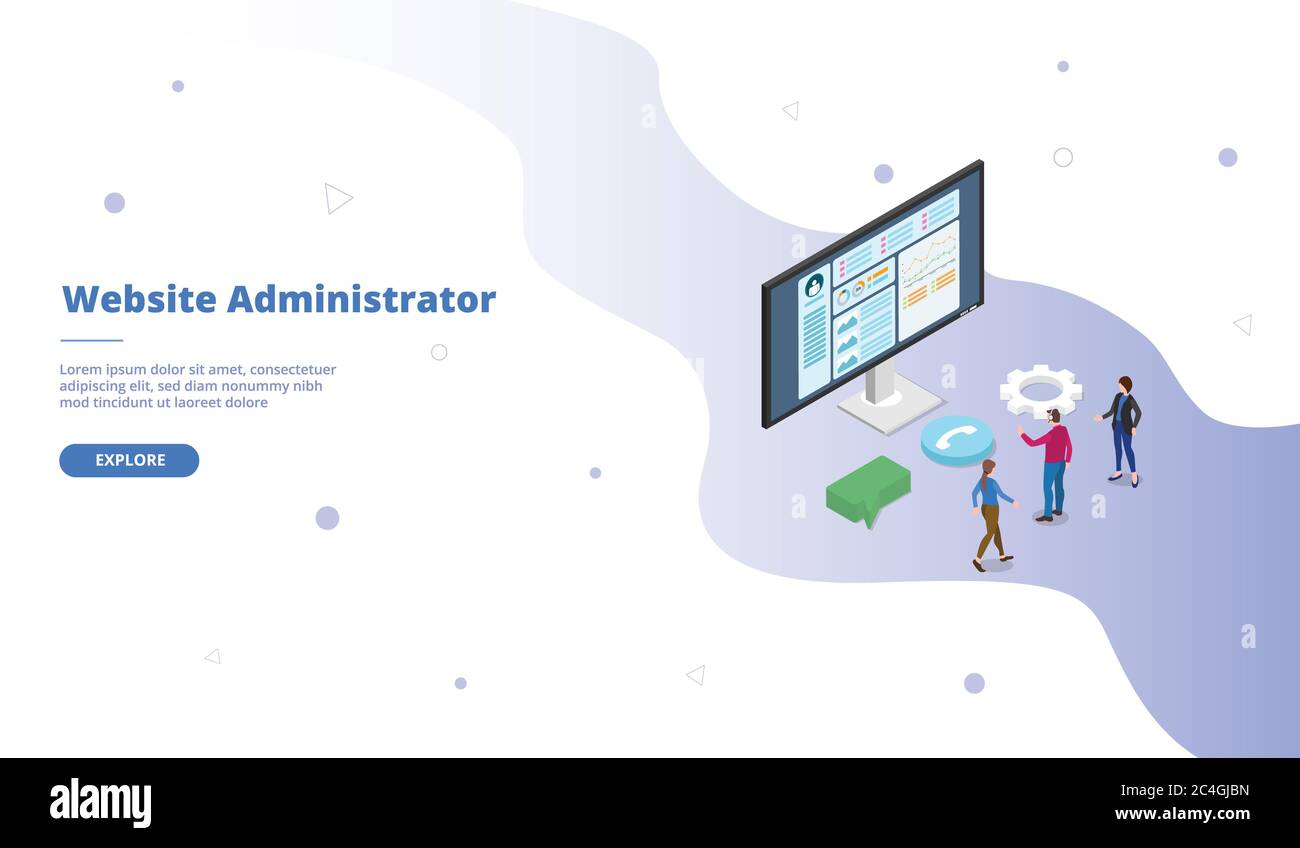 Admin banner hi-res stock photography and images - Alamy