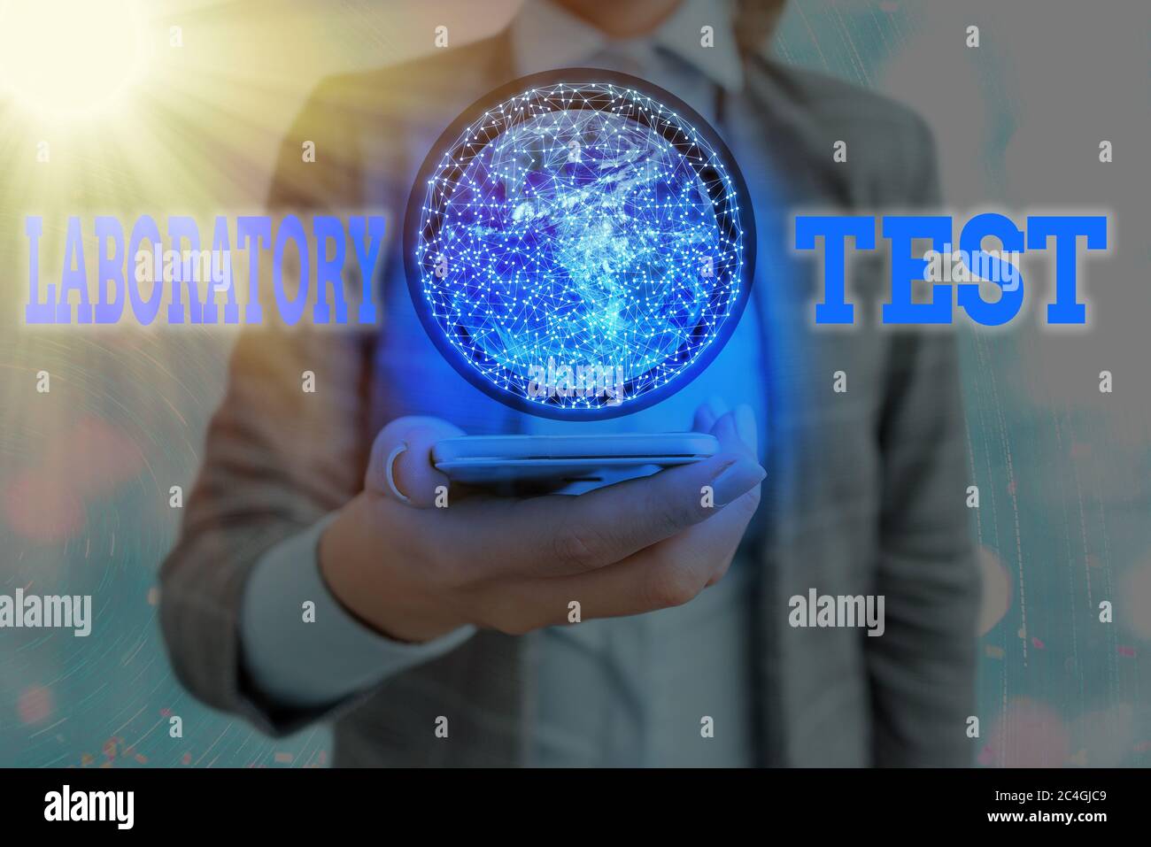Text sign showing Laboratory Test. Business photo showcasing ...