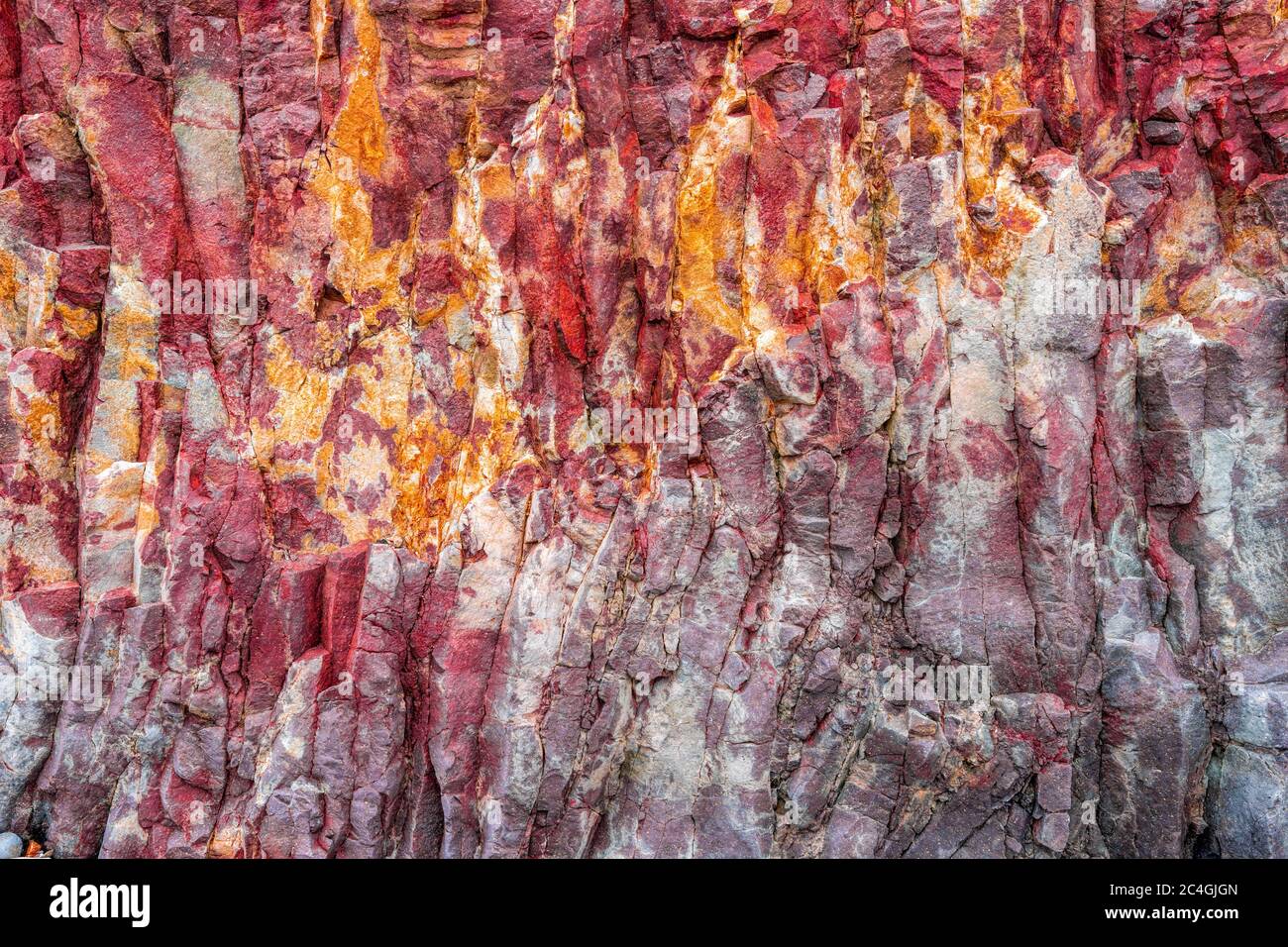 Abstract background from toned mountains texture, volcanic basalt as in ...