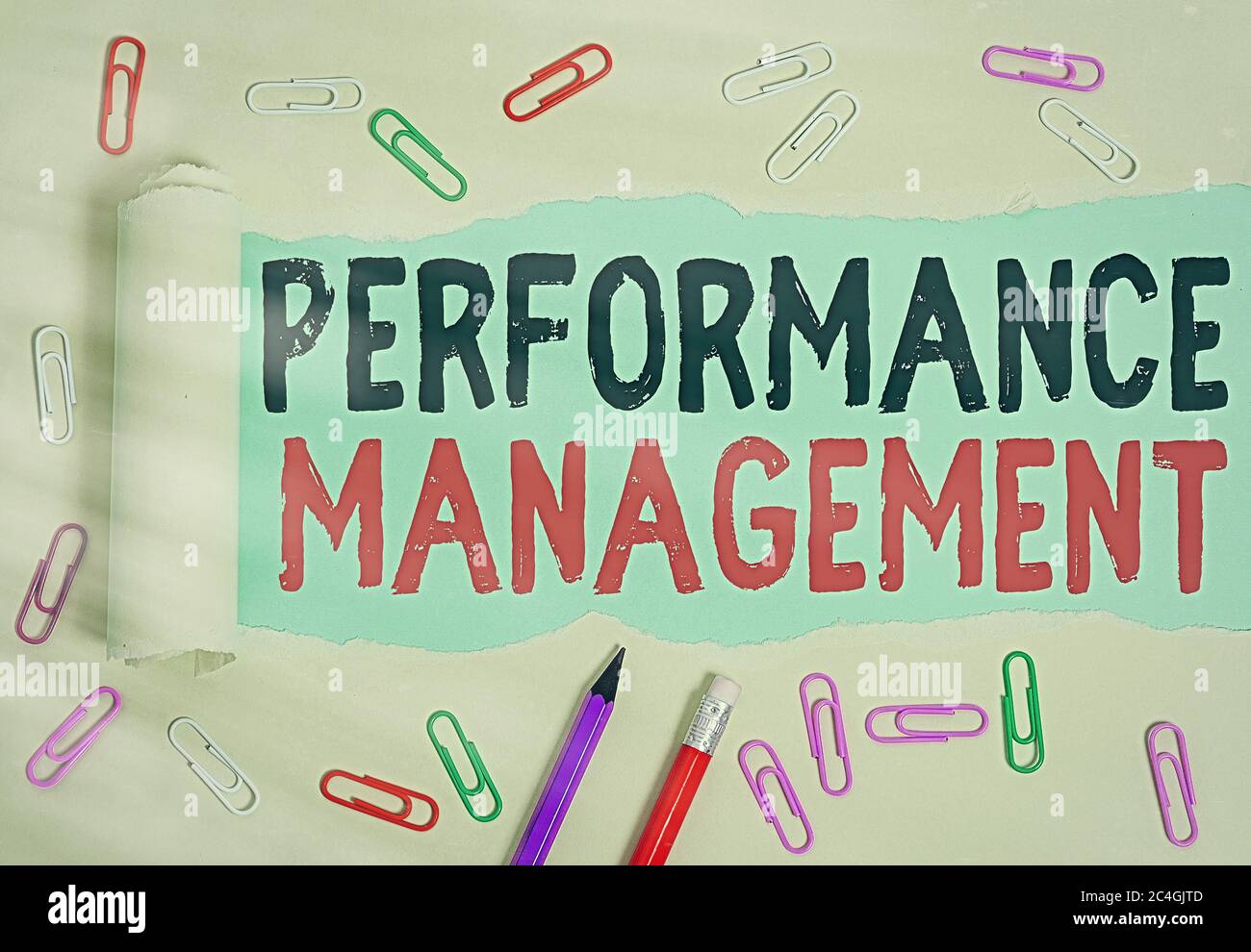 Handwriting text Performance Management. Conceptual photo ongoing ...