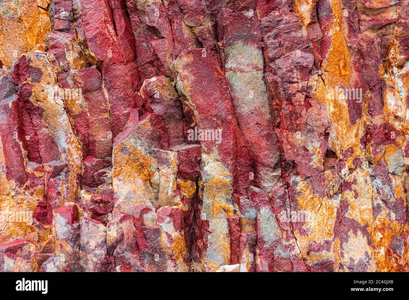 Abstract background from toned mountains texture, volcanic basalt as in ...