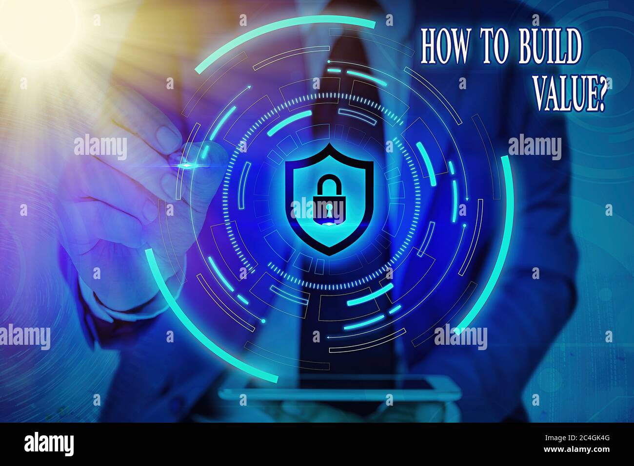 Writing note showing How To Build Value Question. Business concept for ...