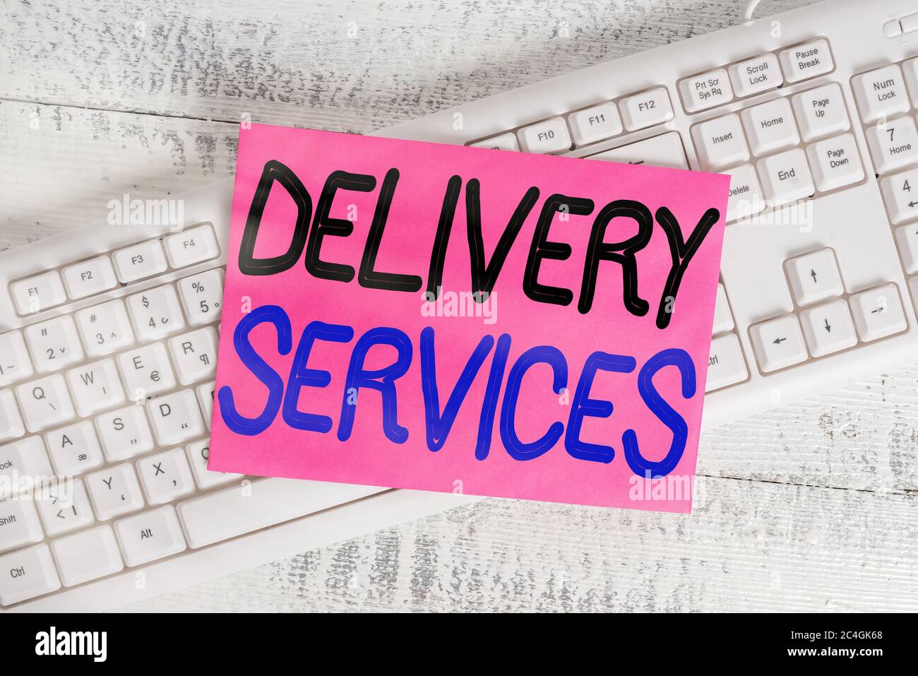 Word writing text Delivery Services. Business photo showcasing process ...