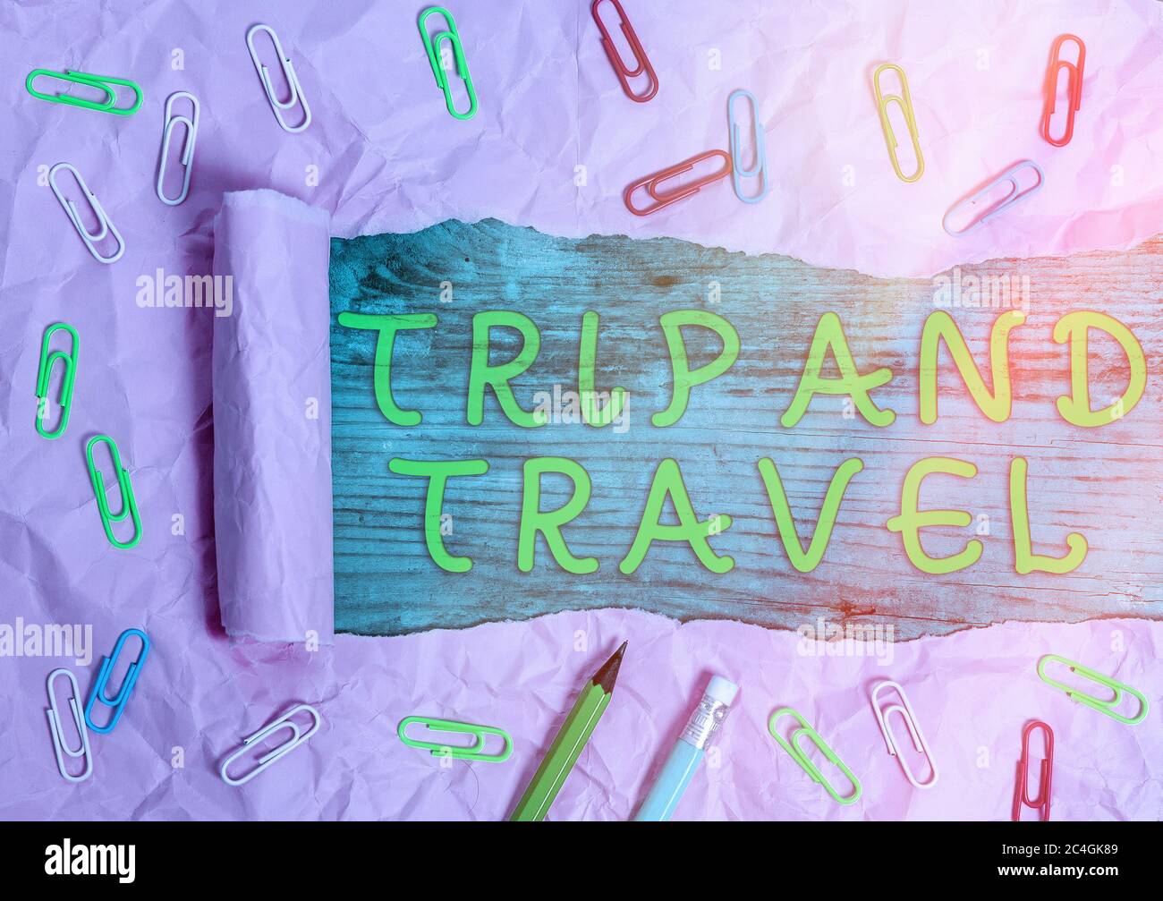 Writing note showing Trip And Travel. Business concept for famous ...