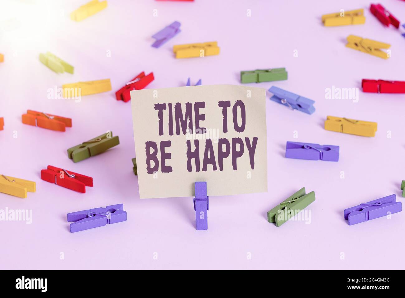 Word writing text Time To Be Happy. Business photo showcasing ...