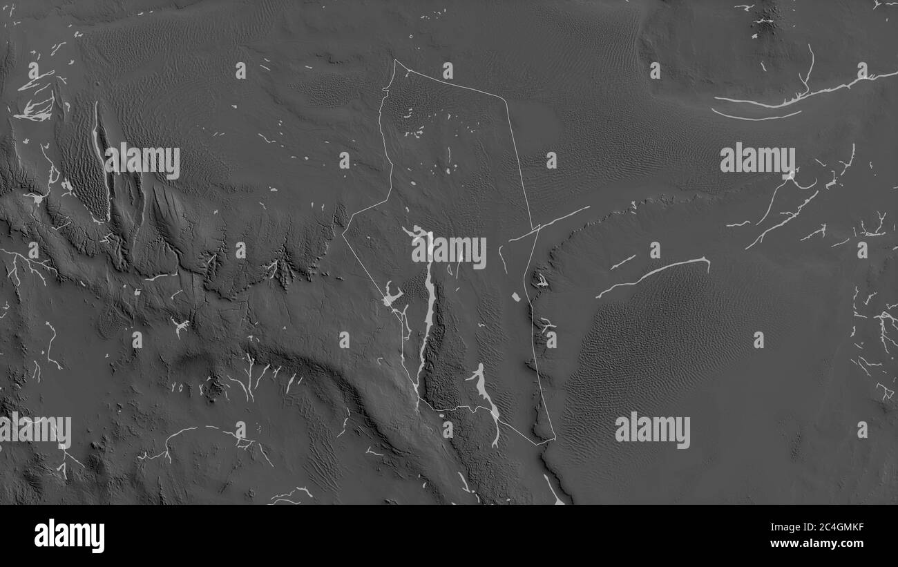 Ghat outline map Black and White Stock Photos & Images - Alamy