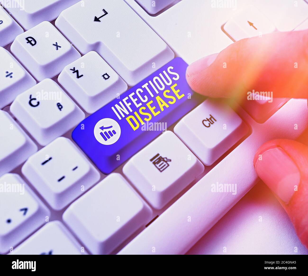 Word writing text Infectious Disease. Business photo showcasing caused ...