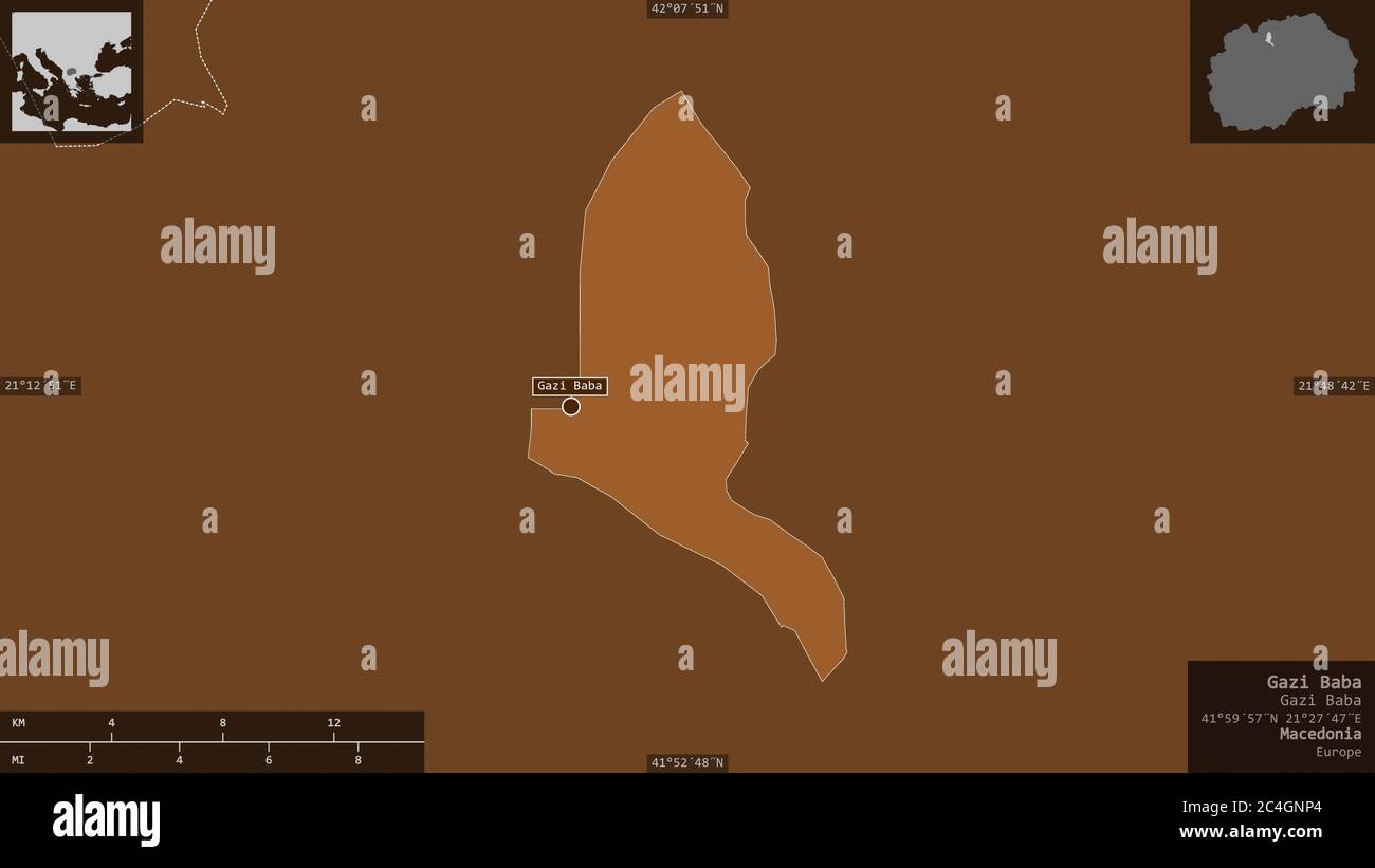 Map of gazi baba hi-res stock photography and images - Alamy